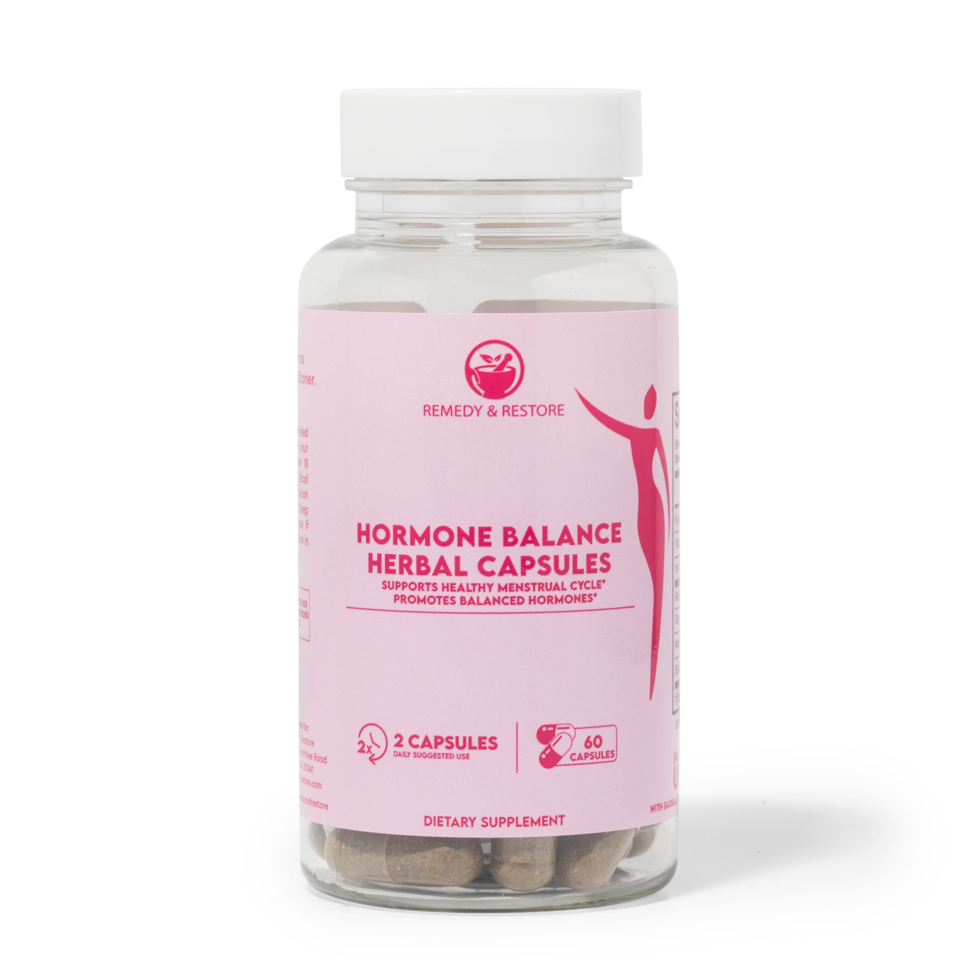 Hormone Balance Herbal Capsules – Remedy & Restore Wellness