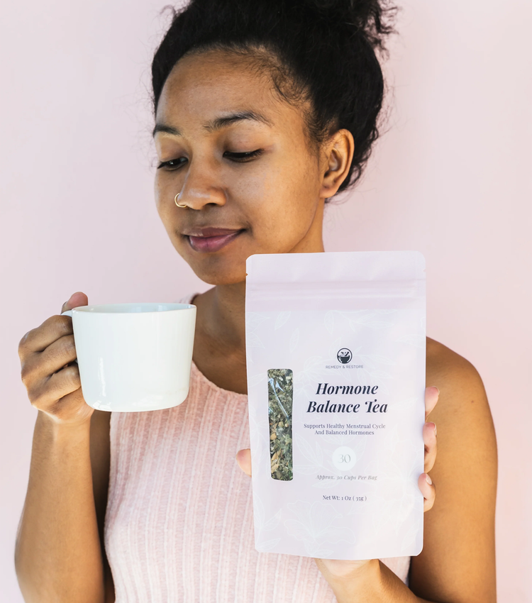 Natural Hormone Balance Tea – Remedy & Restore Wellness